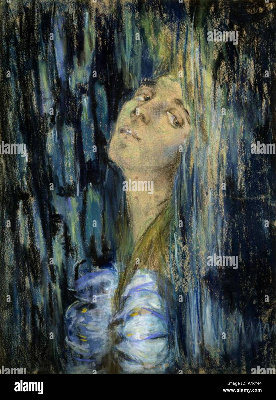 English: no title . circa 1900 18 Alice-pike-barney-29 Stock Photo - Alamy