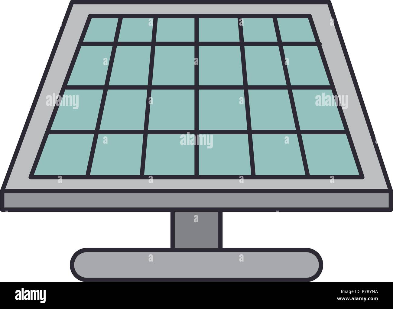 Solar photovoltaics Stock Vector Images - Alamy