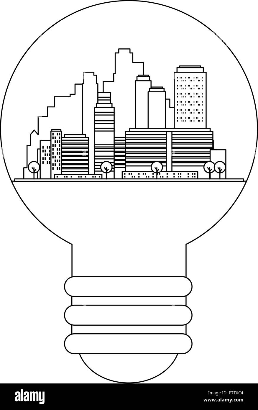 Green light pollution Black and White Stock Photos & Images - Alamy