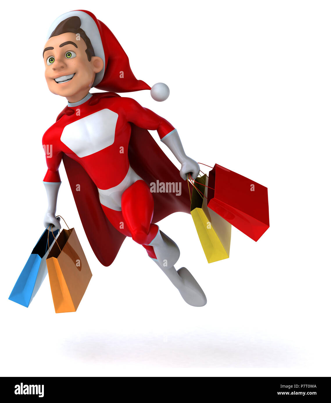Fun santa claus Stock Photo - Alamy
