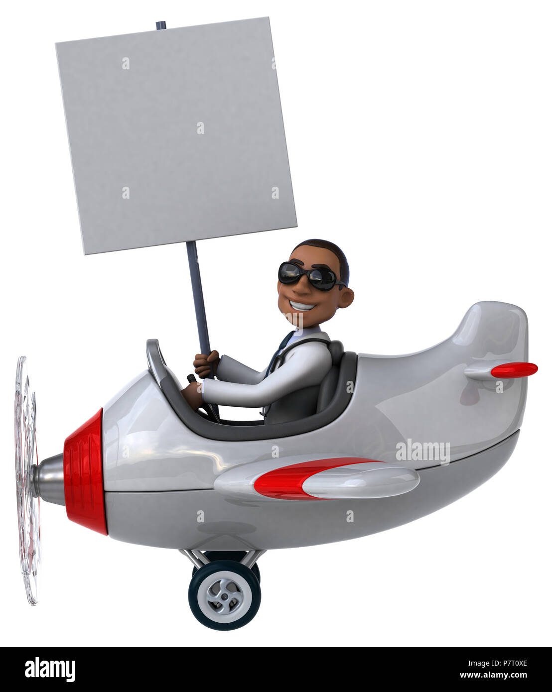 Airplane doctor patient Cut Out Stock Images & Pictures - Alamy