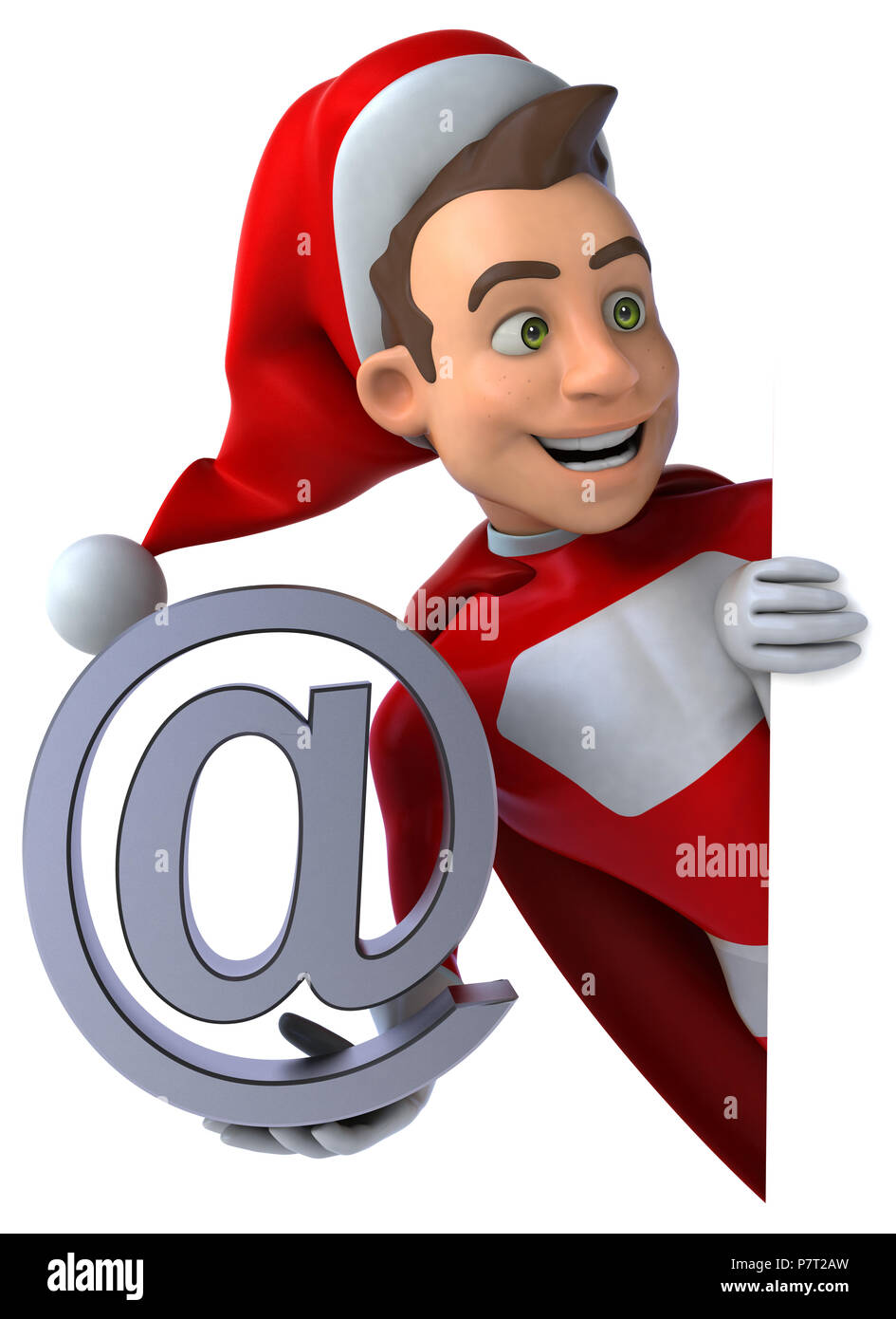 Fun Santa Claus Stock Photo - Alamy