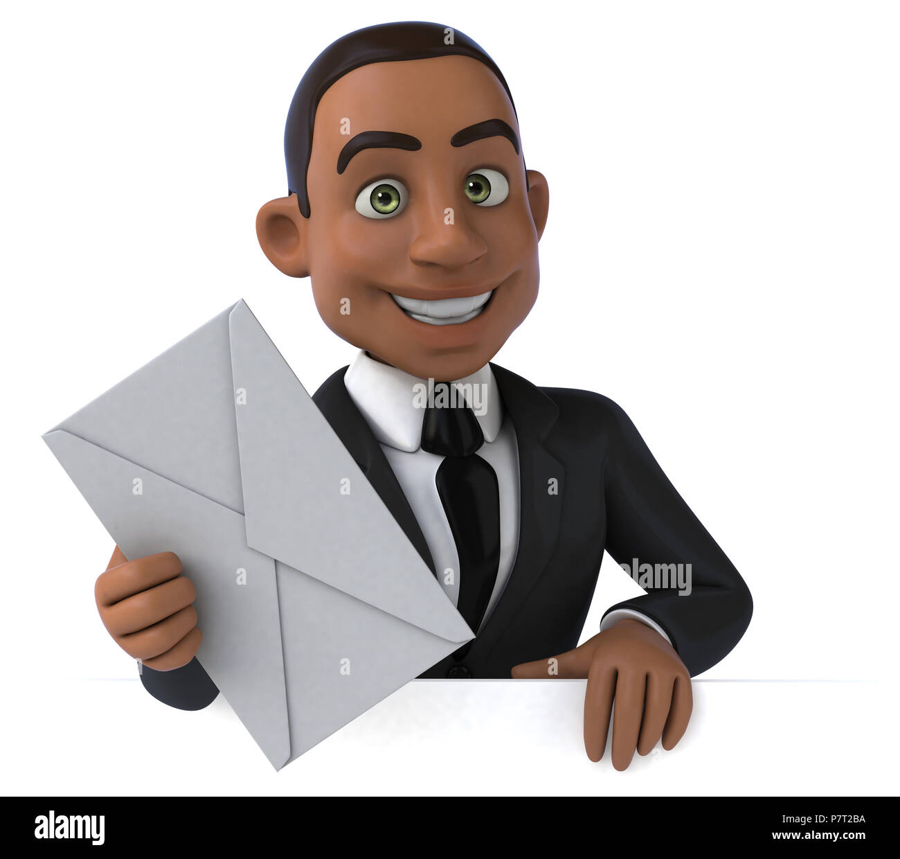 Fun business man Stock Photo - Alamy