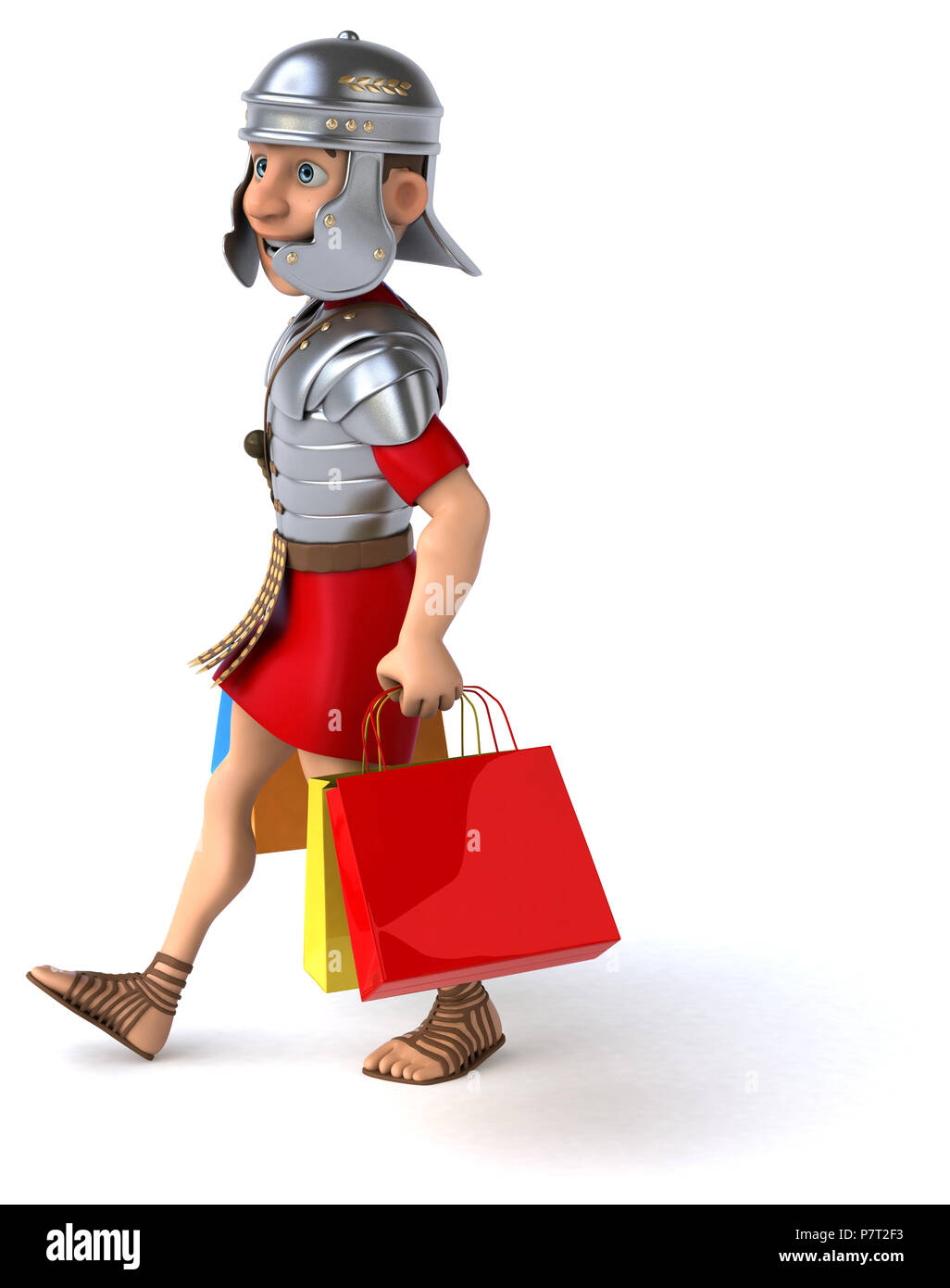 Fun roman soldier Stock Photo - Alamy