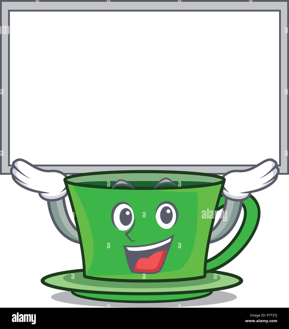 Up board green tea character cartoon Stock Vector Image & Art - Alamy