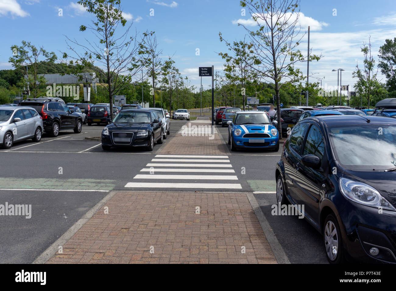 Parking Walkway High Resolution Stock Photography and Images - Alamy