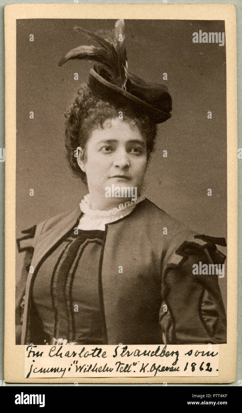 Charlotte Strandberg (f. Linderoth) som Jemmy i Wilhelm Tell, Kungliga ...