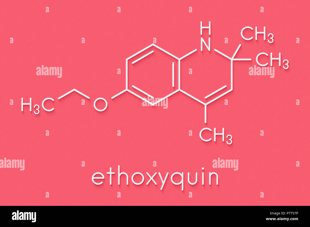 Ethoxyquin antioxidant food preservative hi-res stock photography and ...