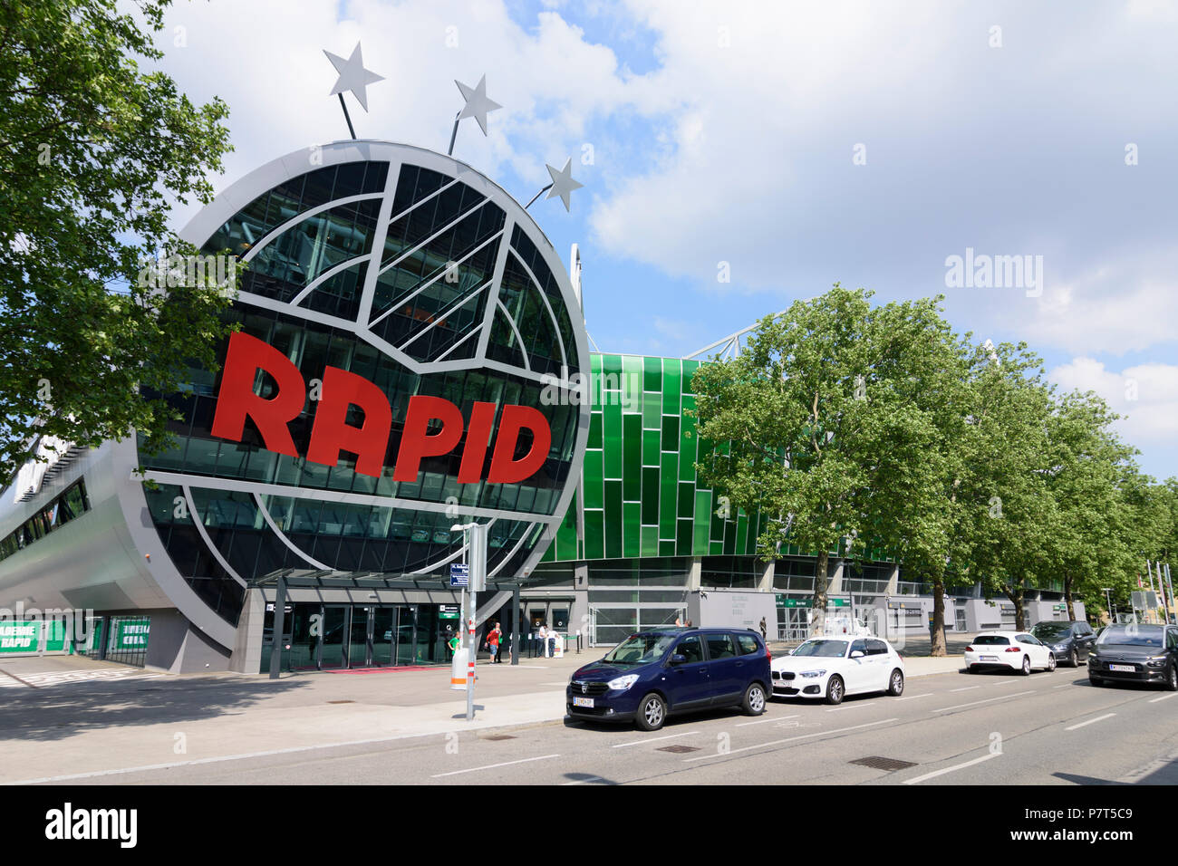 Rapid wien stadium hi-res stock photography and images - Alamy