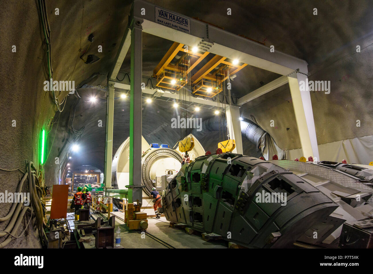 Construction of semmering base tunnel hi-res stock photography and images - Alamy