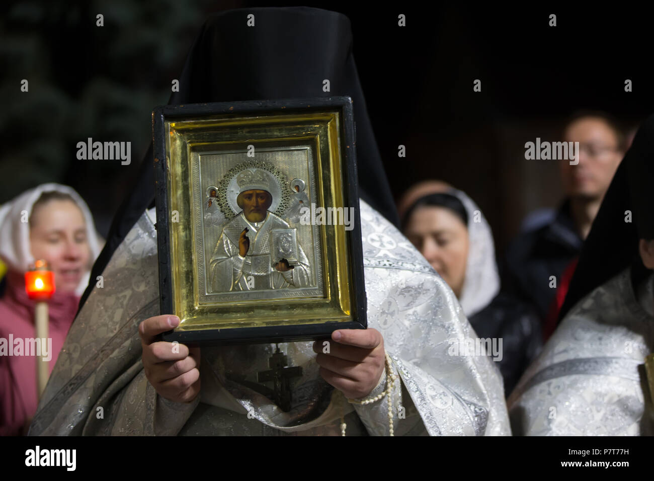 Close up greek orthodox priest hi-res stock photography and images - Alamy