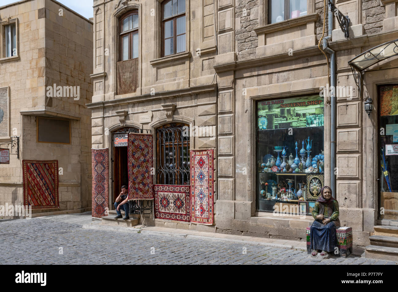 Icheri Sheher, Ichari Shahar, Inside the Old City of Baku ,Azerbaijan ...