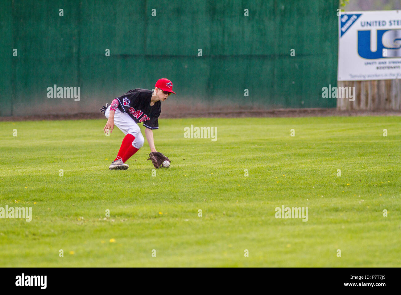 Baseball player pitching ball on hi-res stock photography and images ...