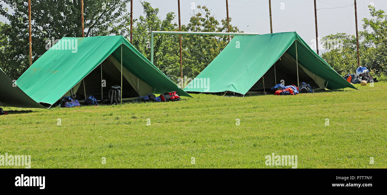 Boy scout camp site hi-res stock photography and images - Alamy