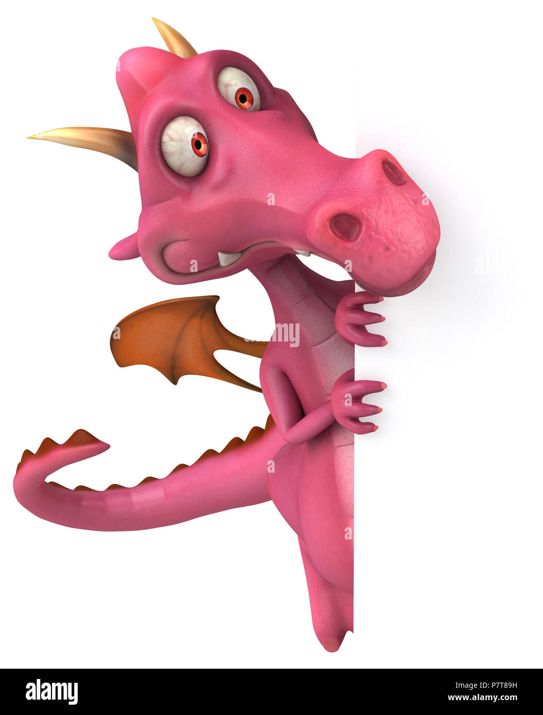 Pink chinese dragon Cut Out Stock Images & Pictures - Alamy