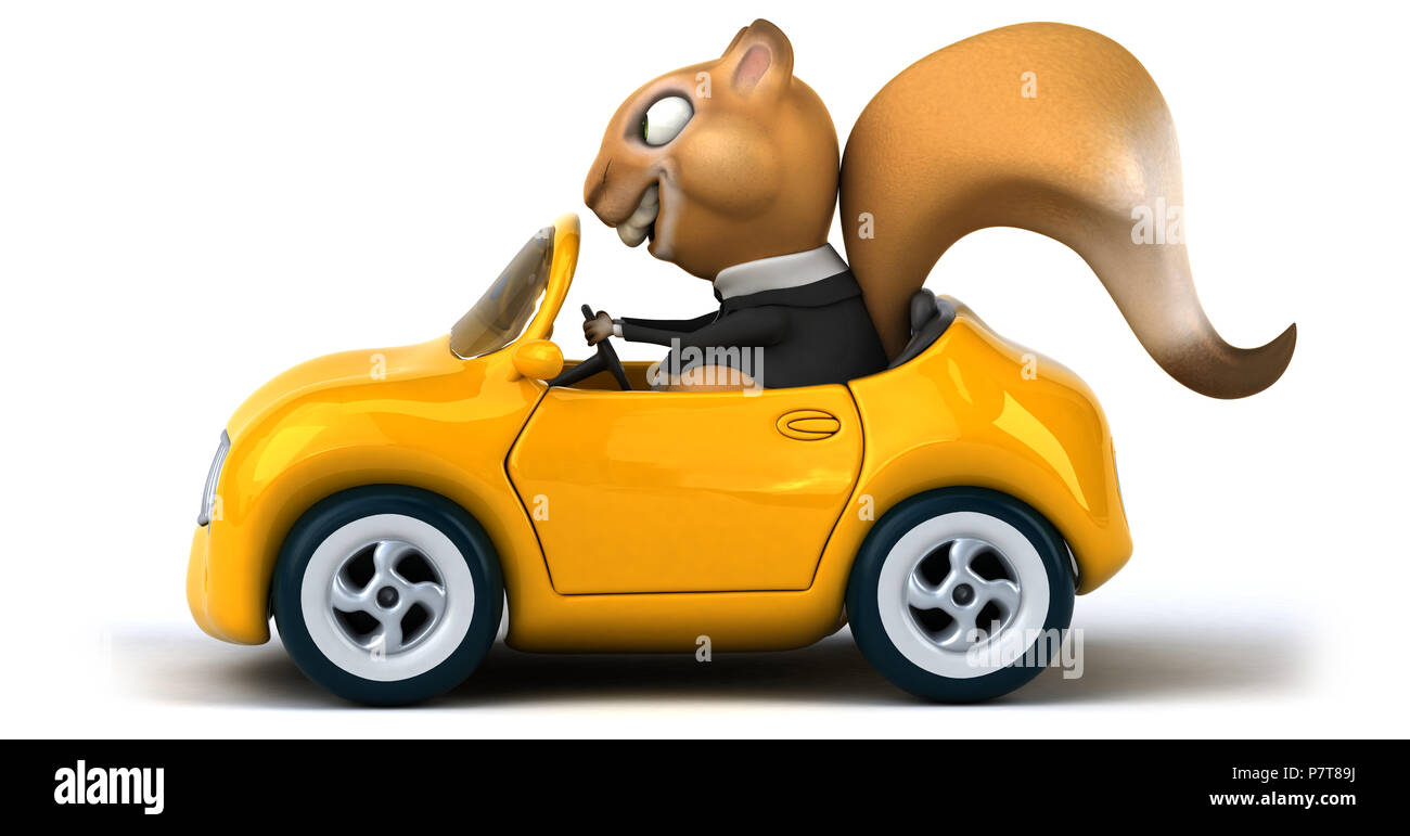 Squirrel driving hi-res stock photography and images - Alamy