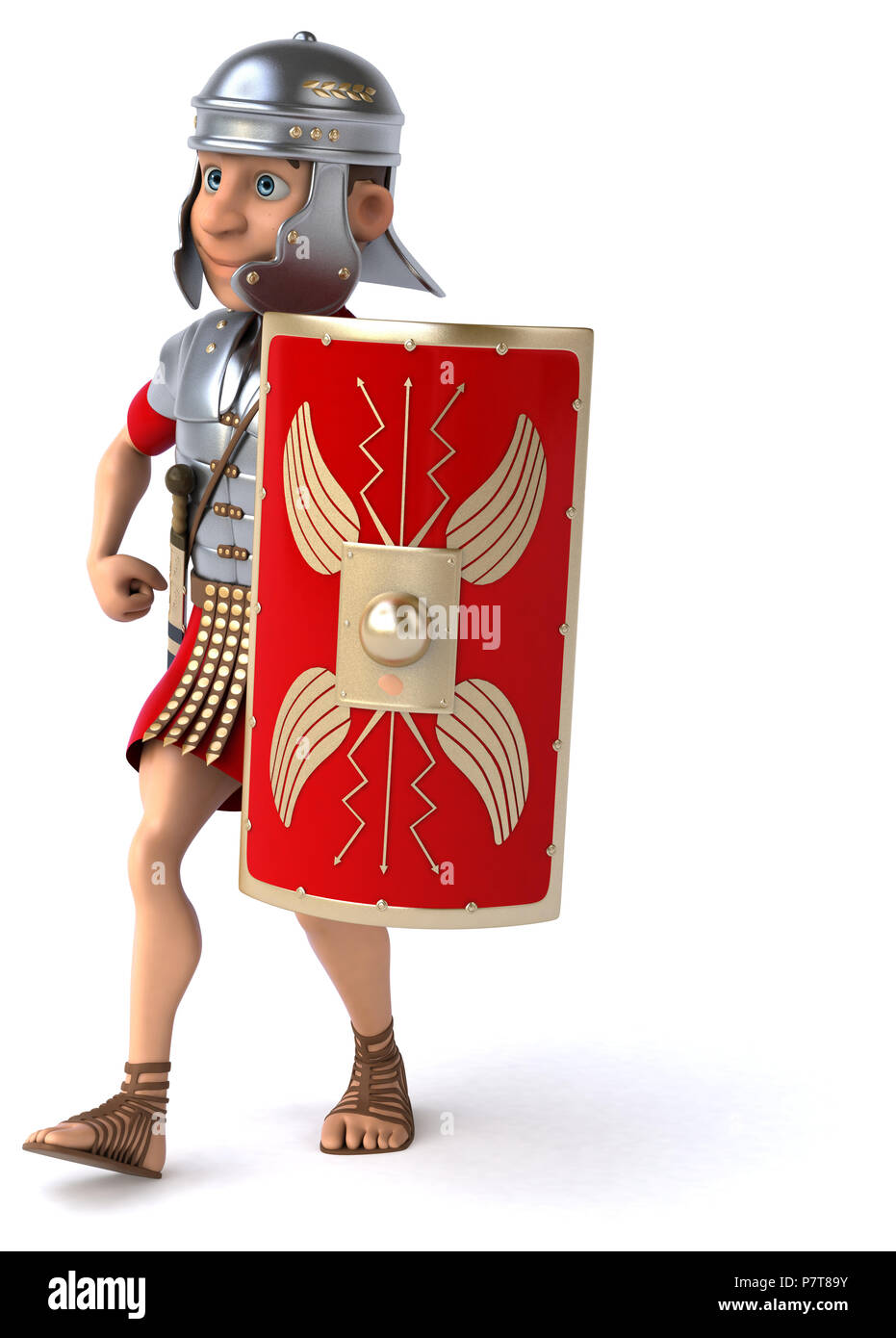 Roman legionary uniform Cut Out Stock Images & Pictures - Alamy