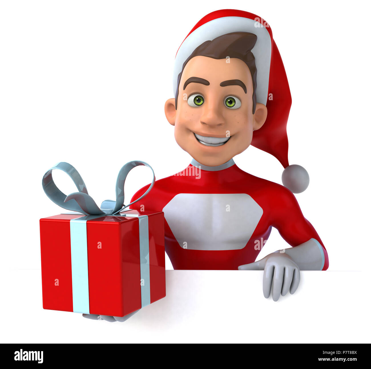 Fun santa claus Stock Photo - Alamy