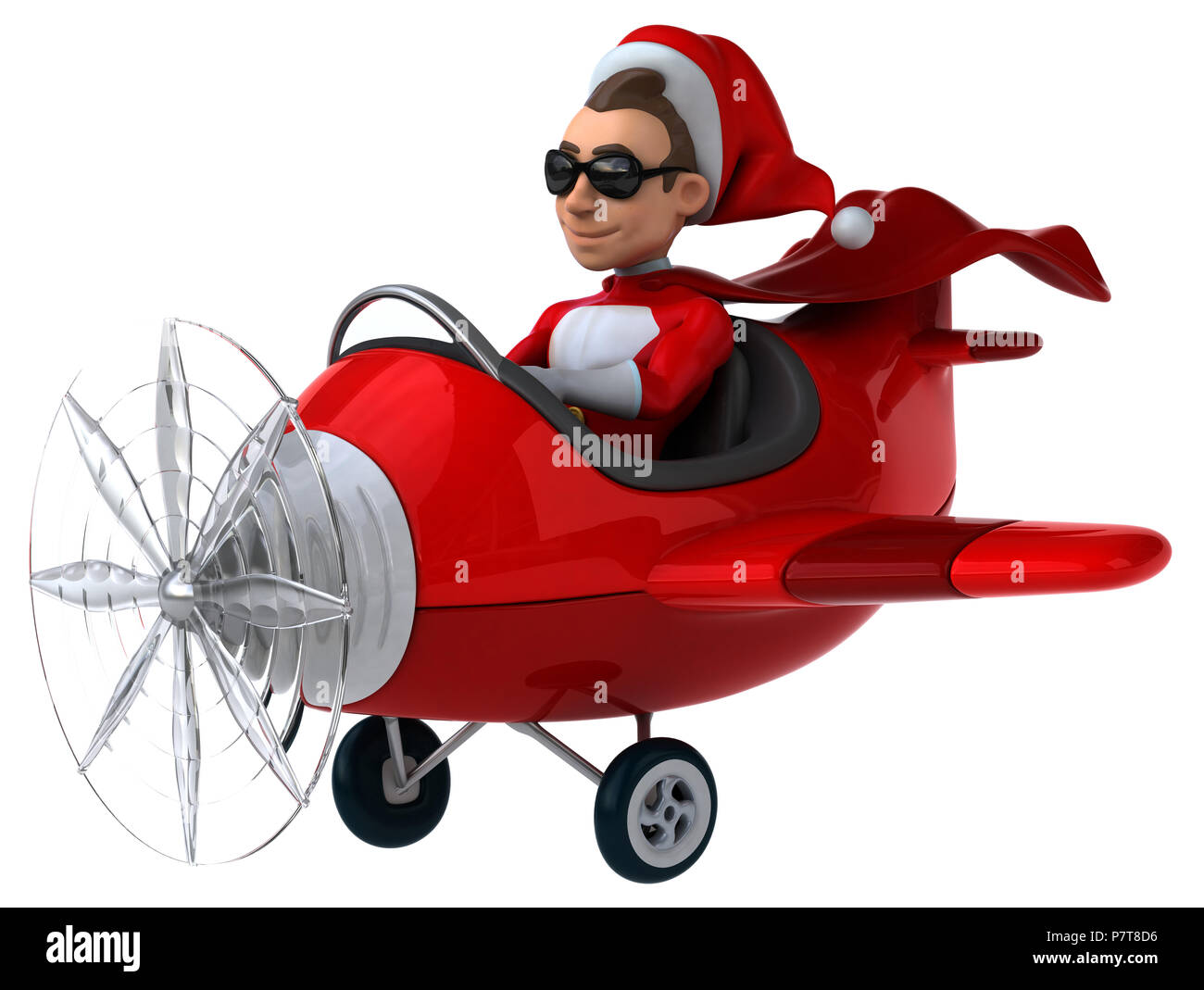 Fun Santa Claus Stock Photo - Alamy