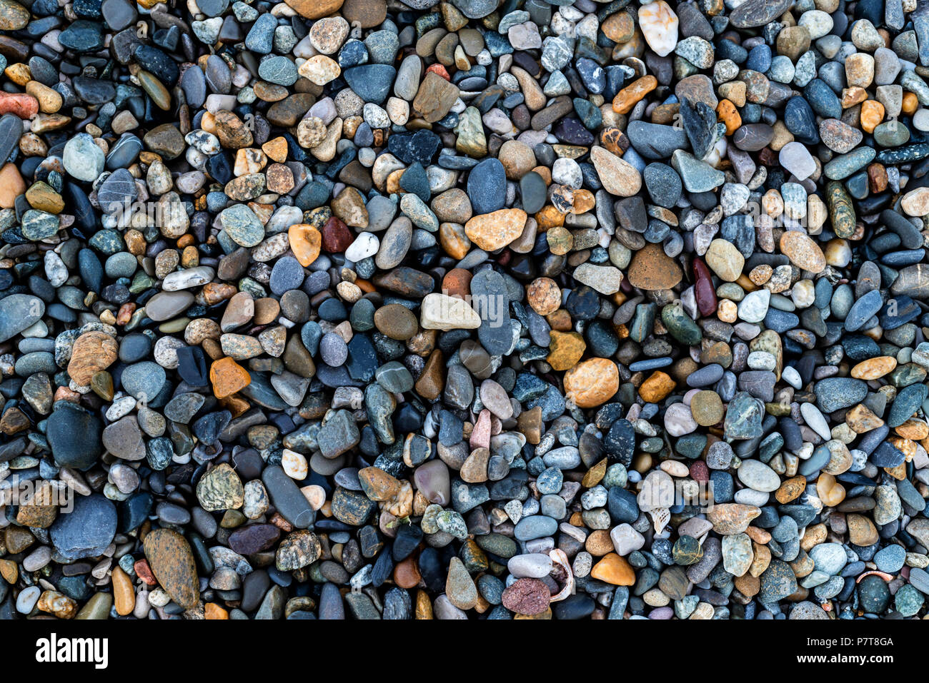 Colorful pebbles for background texture Stock Photo - Alamy