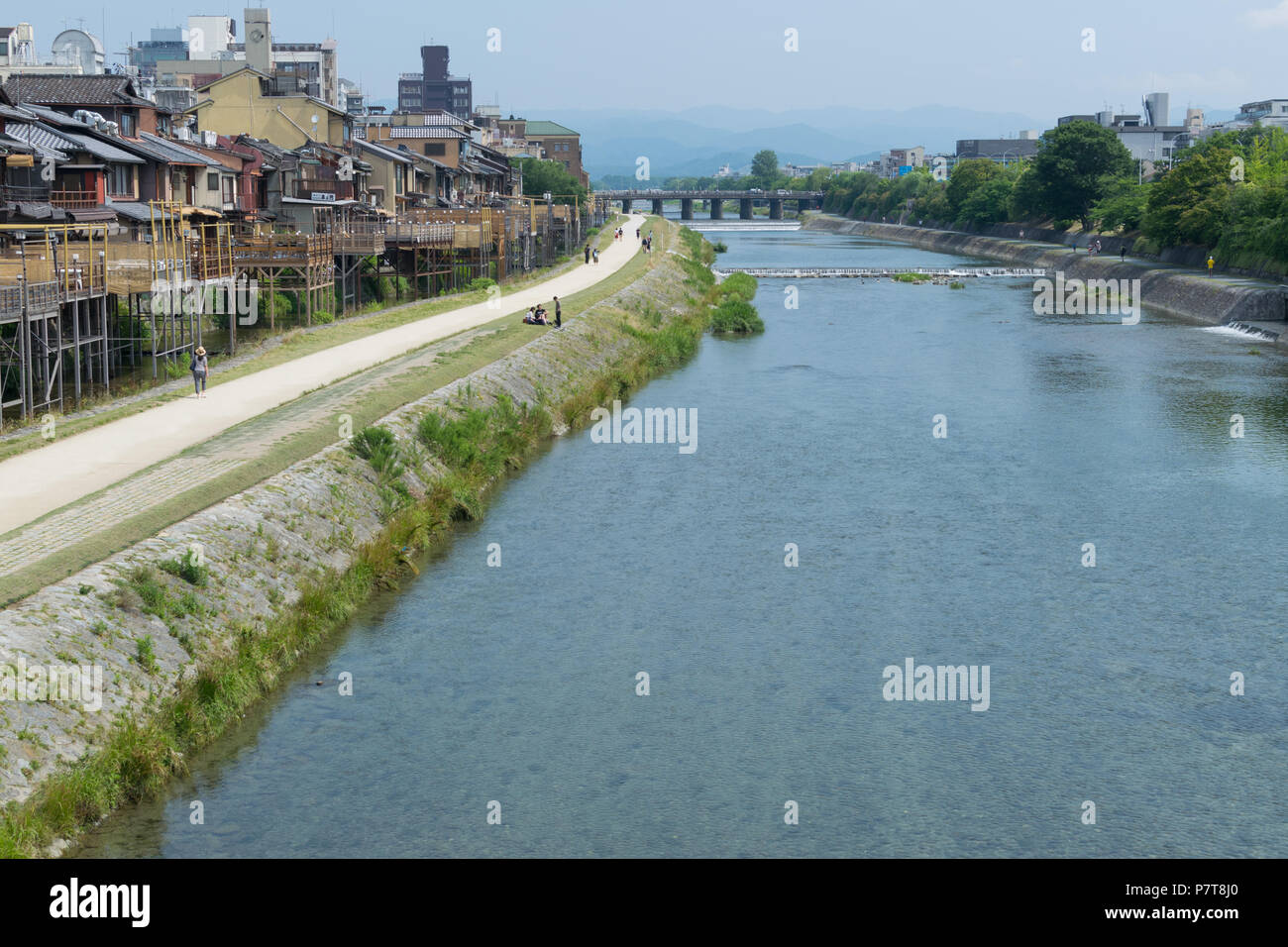 Bridge on kamo river hi-res stock photography and images - Alamy