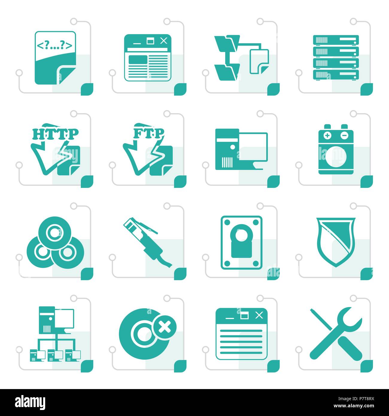 Server console Cut Out Stock Images & Pictures - Alamy