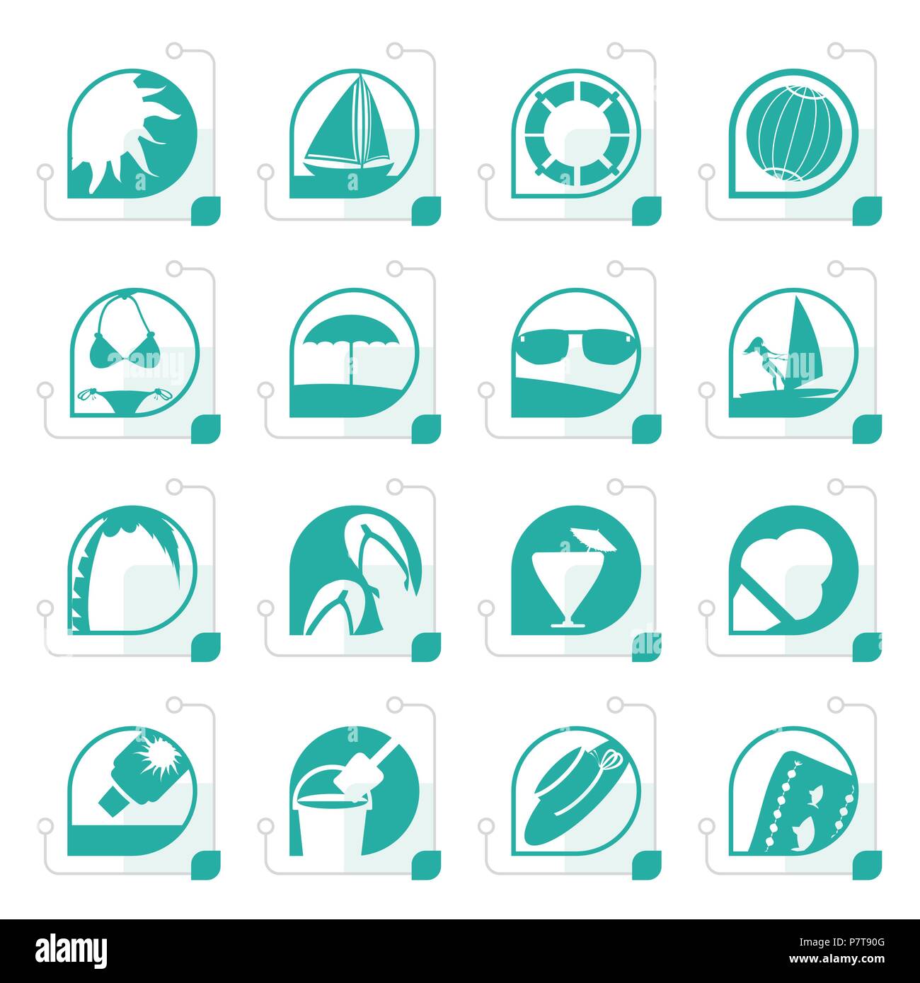 Ice bath Stock Vector Images - Alamy