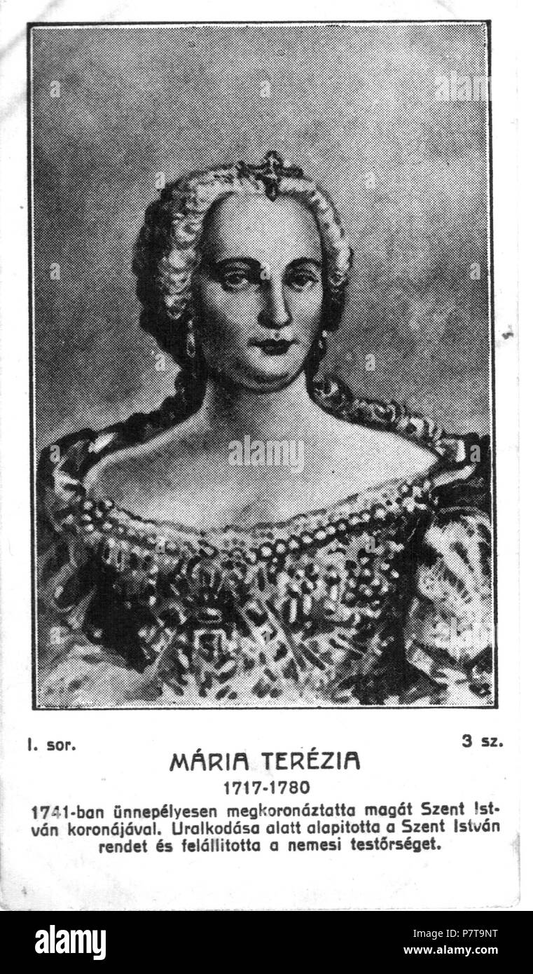 Maria terezia hi-res stock photography and images - Alamy