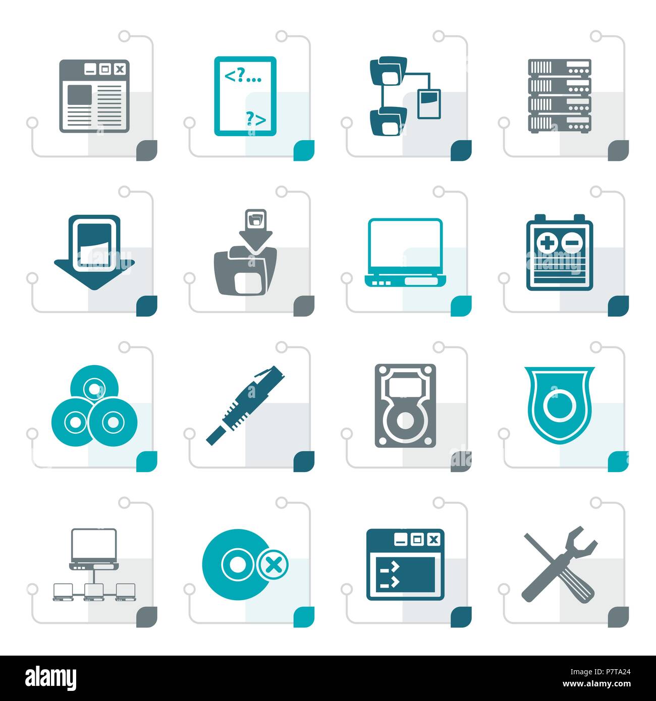 Server console Cut Out Stock Images & Pictures - Alamy