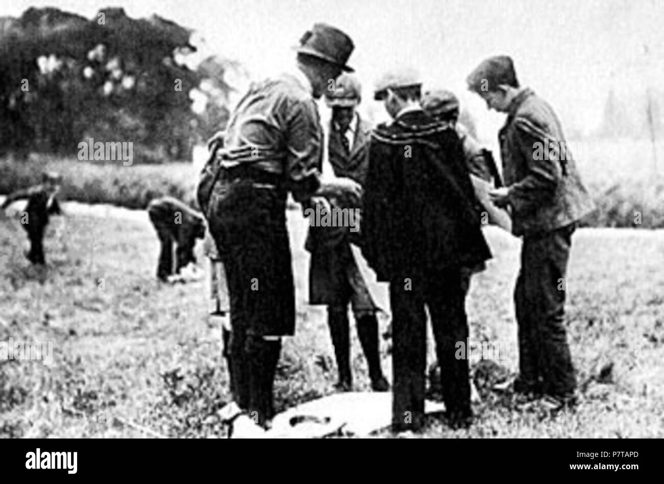 Brownsea island scout Black and White Stock Photos & Images - Alamy