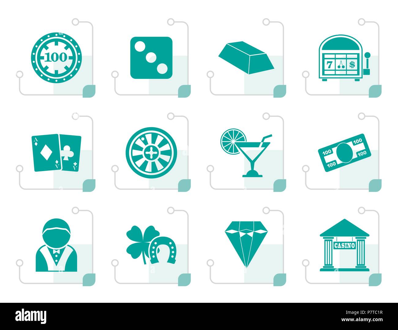 Note slot Stock Vector Images - Alamy