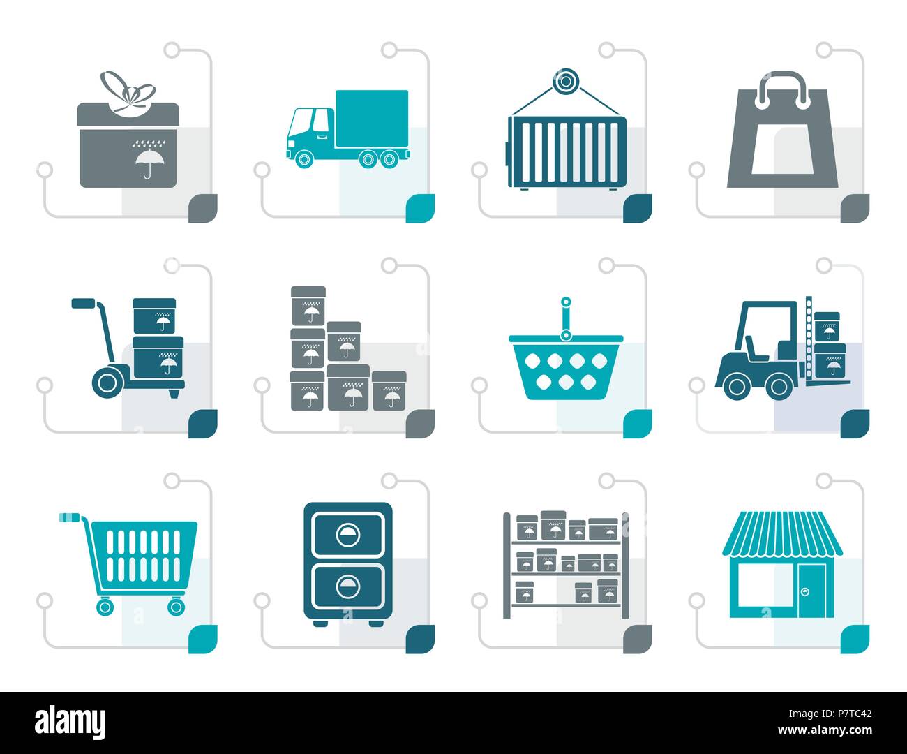 Baggage storage room Stock Vector Images - Alamy