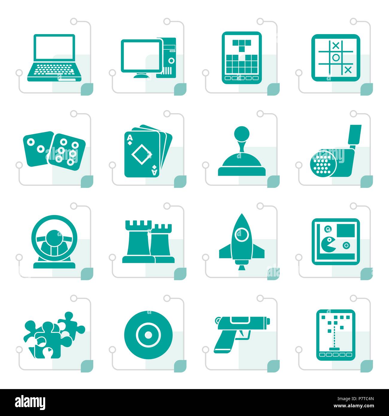 Tetris vector vectors Cut Out Stock Images & Pictures - Alamy