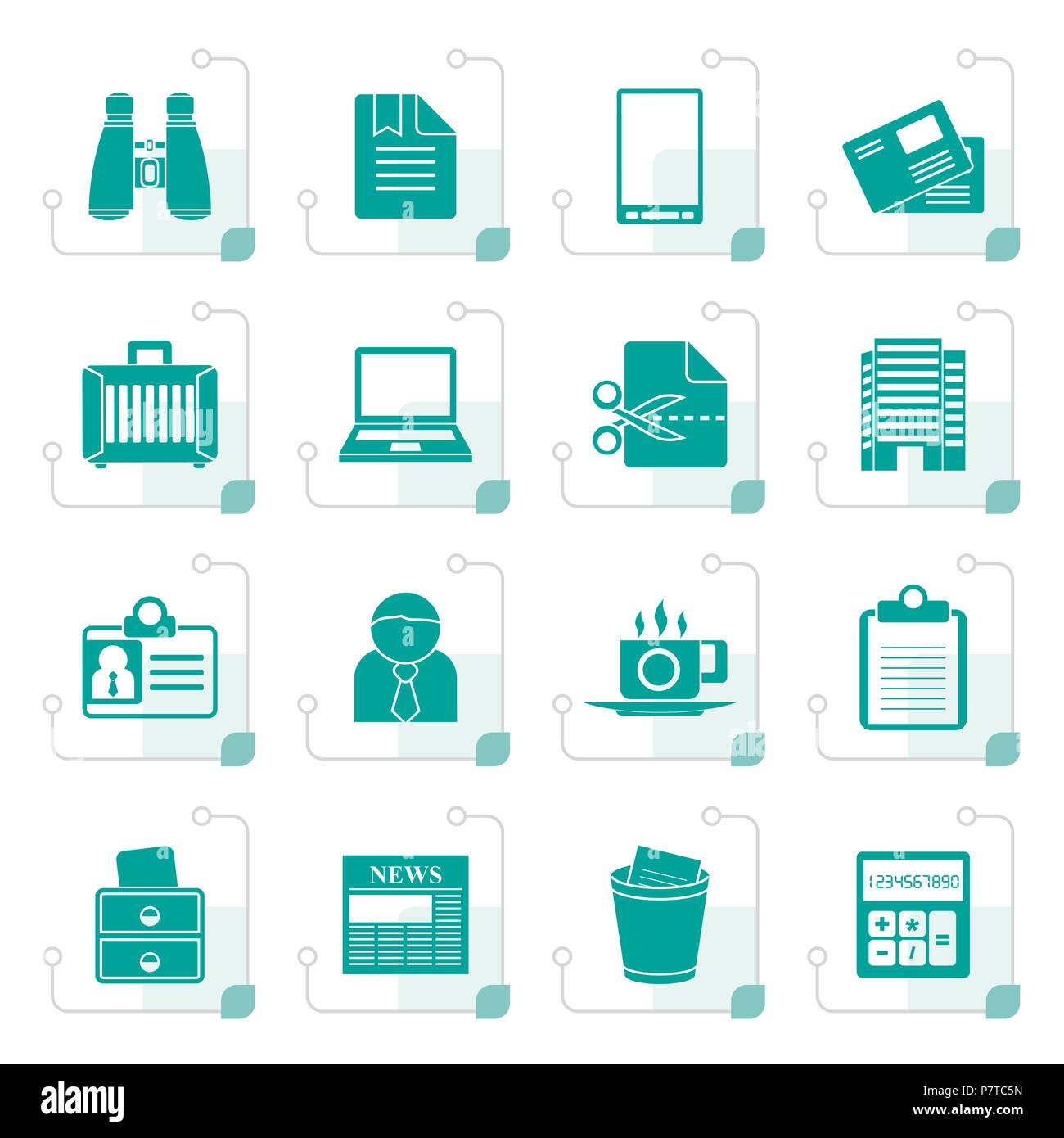 Rubbish newspaper Stock Vector Images - Alamy