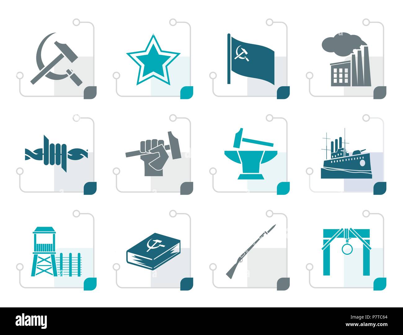 October manifesto Stock Vector Images - Alamy