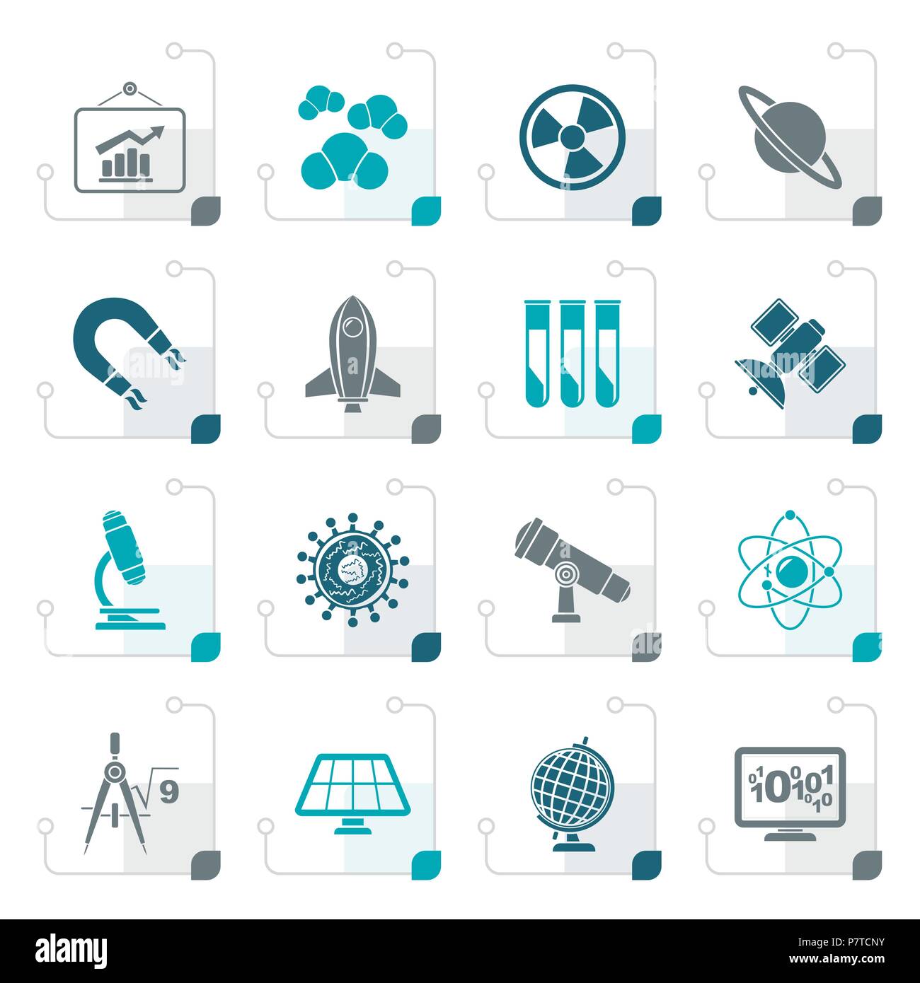 Solar microscope Stock Vector Images - Alamy