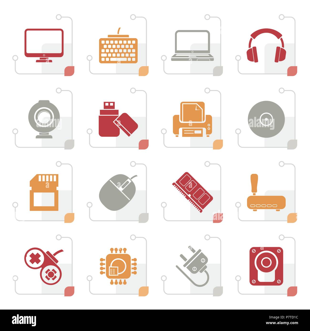 Camera peripherals Stock Vector Images - Alamy
