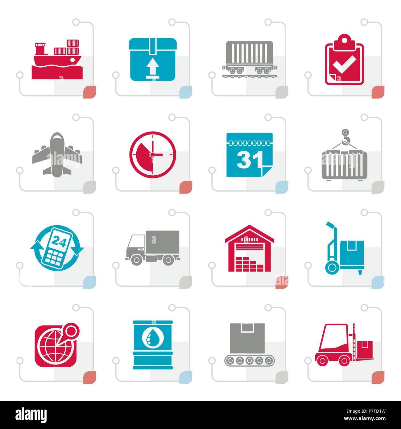 Conveying belt Stock Vector Images - Alamy