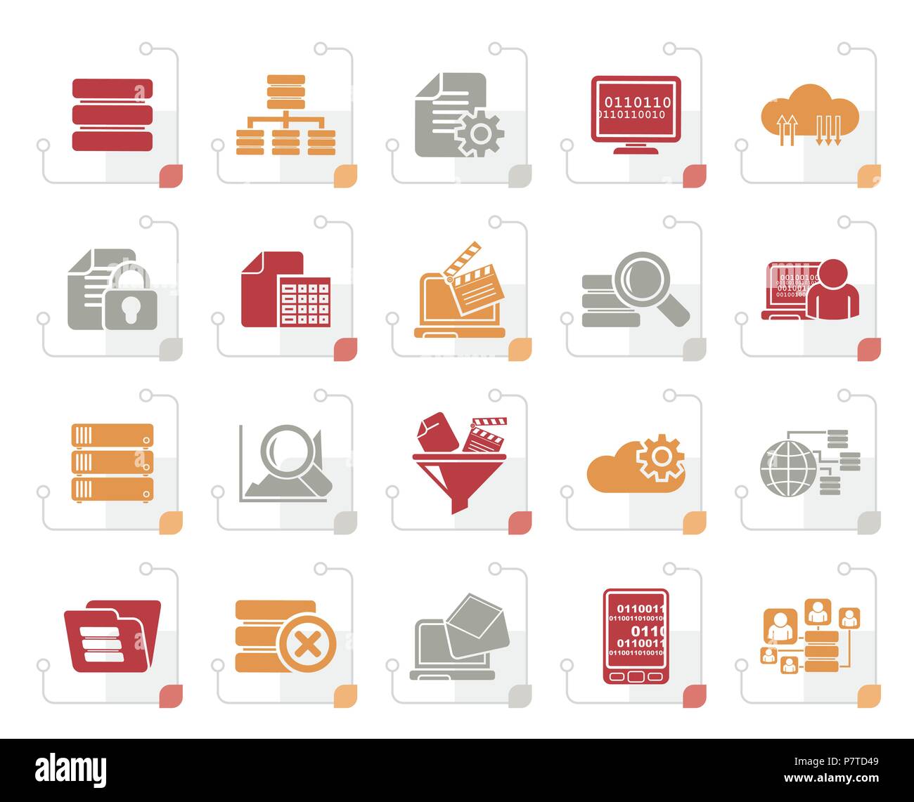 Data analytics settings Cut Out Stock Images & Pictures - Alamy