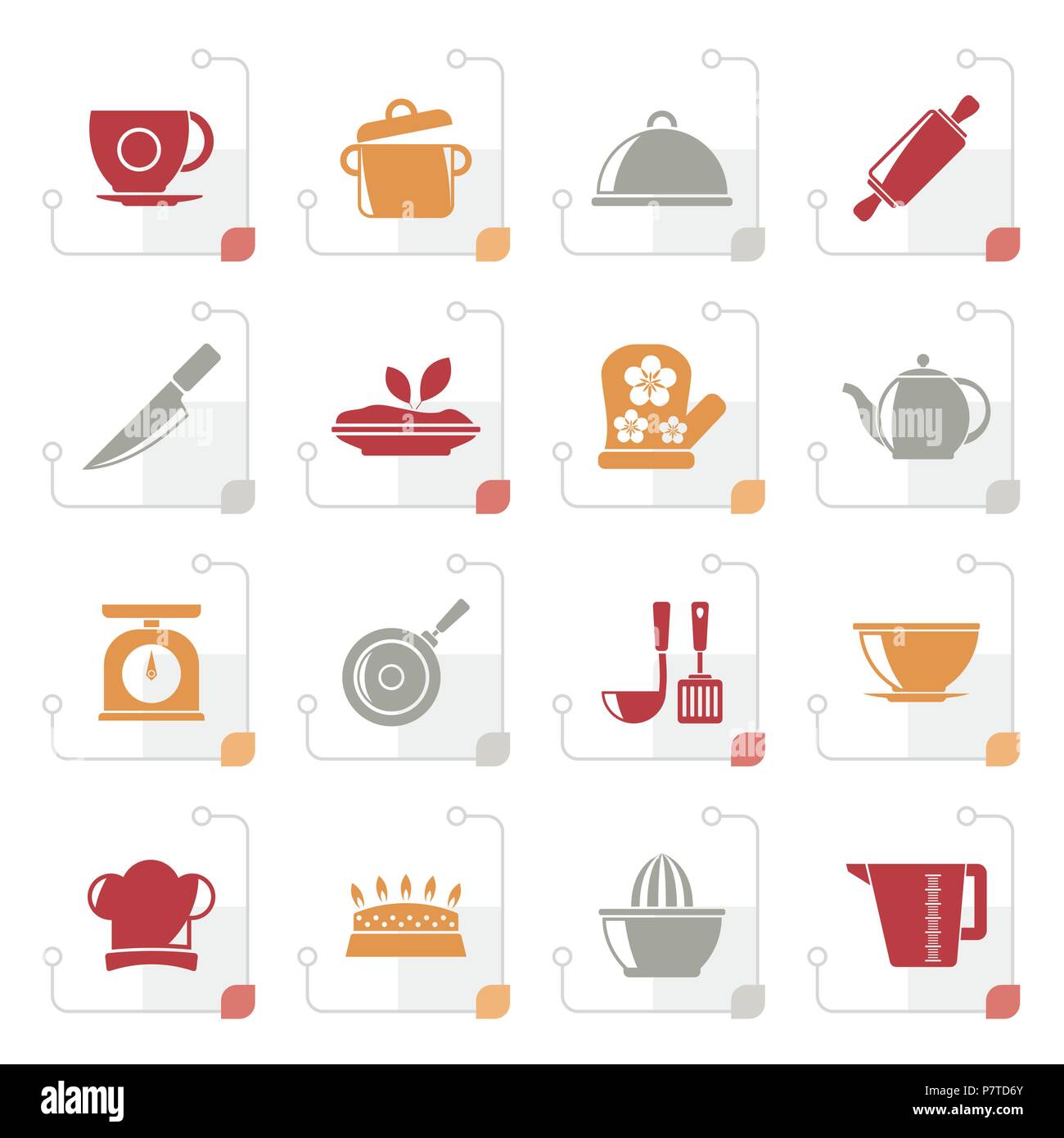 Tea weighing Stock Vector Images - Alamy