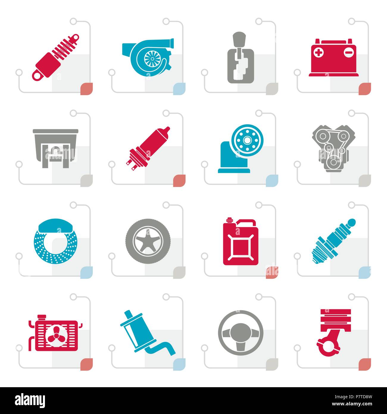 Wheel hub motor Stock Vector Images - Alamy