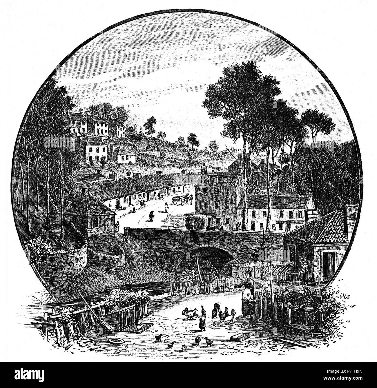 Colinton village Black and White Stock Photos & Images - Alamy