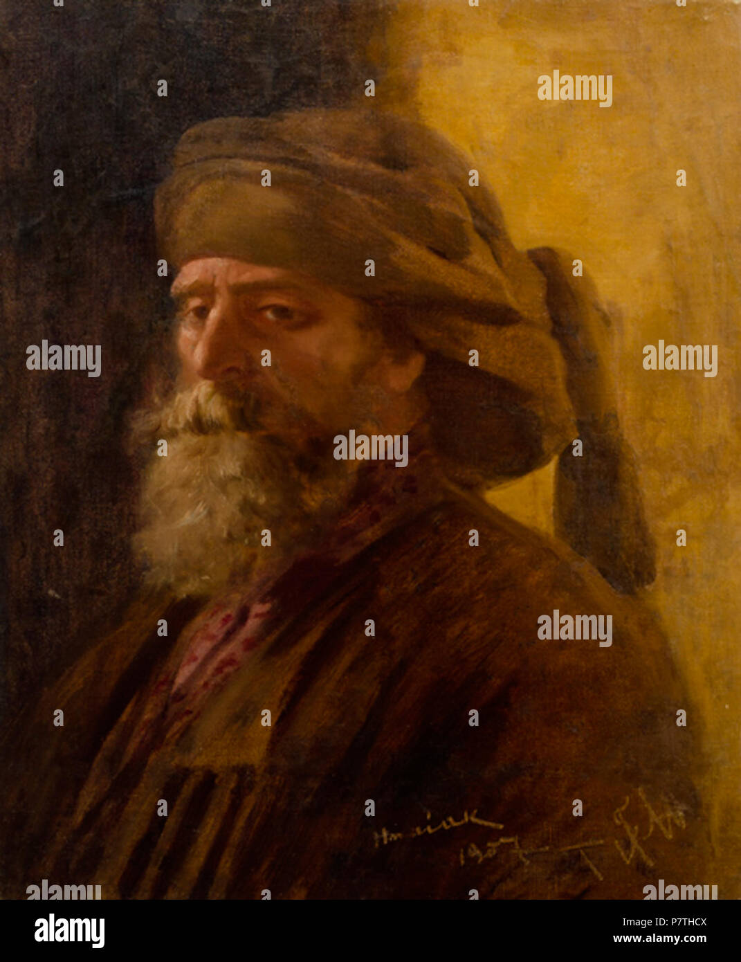 English: A Gurian man, by Hakobyan. 1907 . 1907 11 A Gurian man, by ...