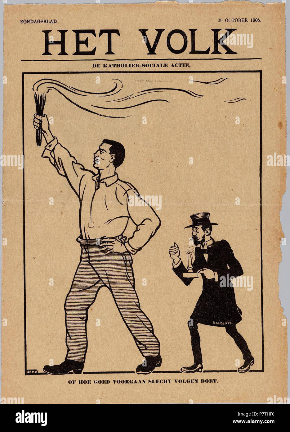 English: drawing by Albert Hahn (1877-1918), published 1905-10-29 as ...