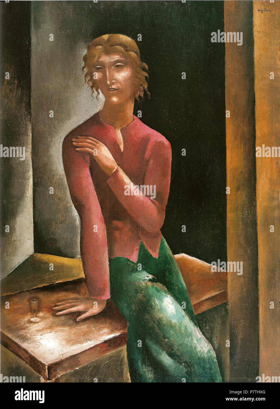 Polski: Pijaczka . 1923 153 Eugeniusz Zak - Pijaczka 1923 Stock Photo ...