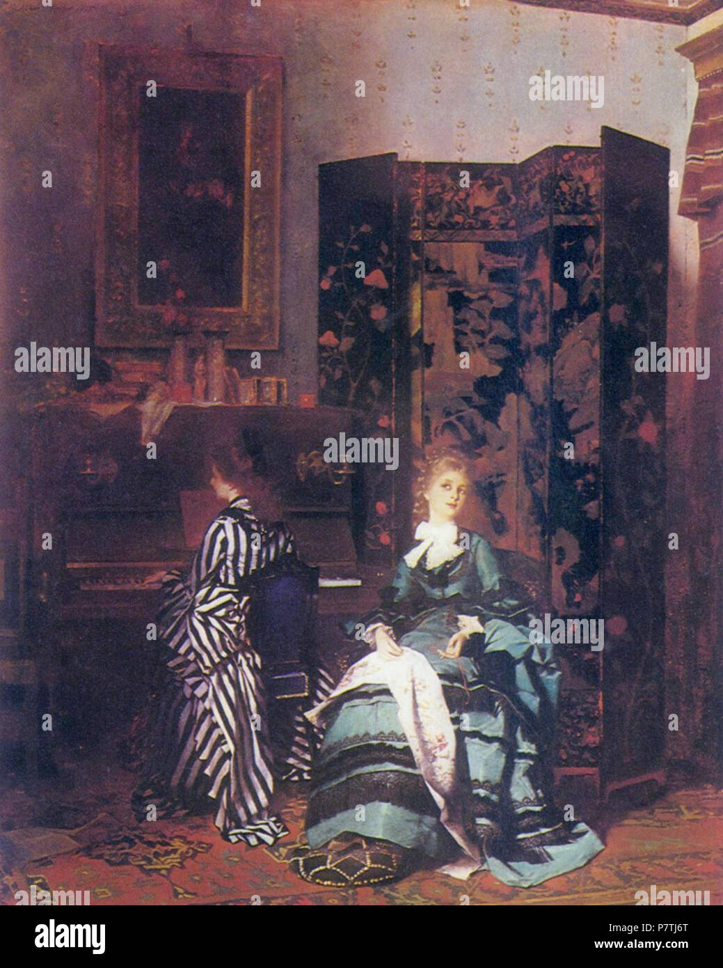 Reproducciones De Arte | Chopin, 1873 de Albert Von Keller (1844-1920) | ArtsDot.com