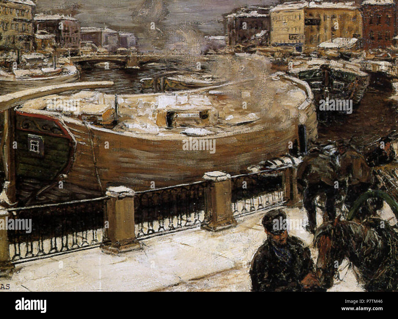 English: Barges on the Fontanka : (1878—1922). . before 1923 34 Barges ...