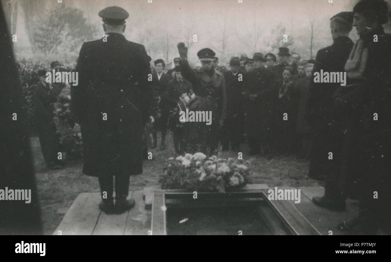 . Begrafenis NSB. Nederlands: Begrafenis van Dr. J.J.L.D. Baron van ...