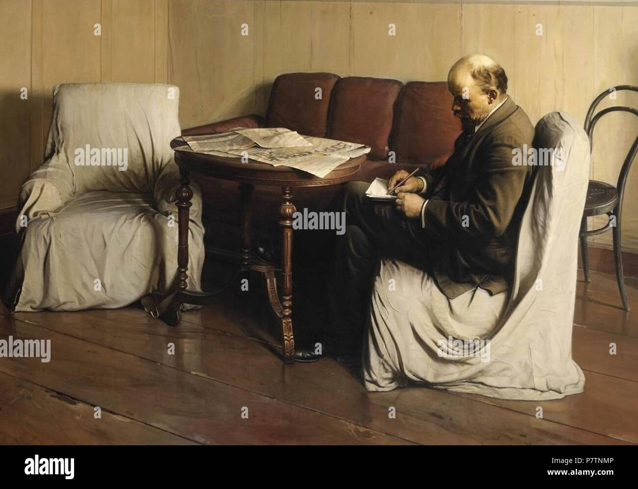 Español: Lenin representado en el Instituto Smolny por Isaak Brodsky ...