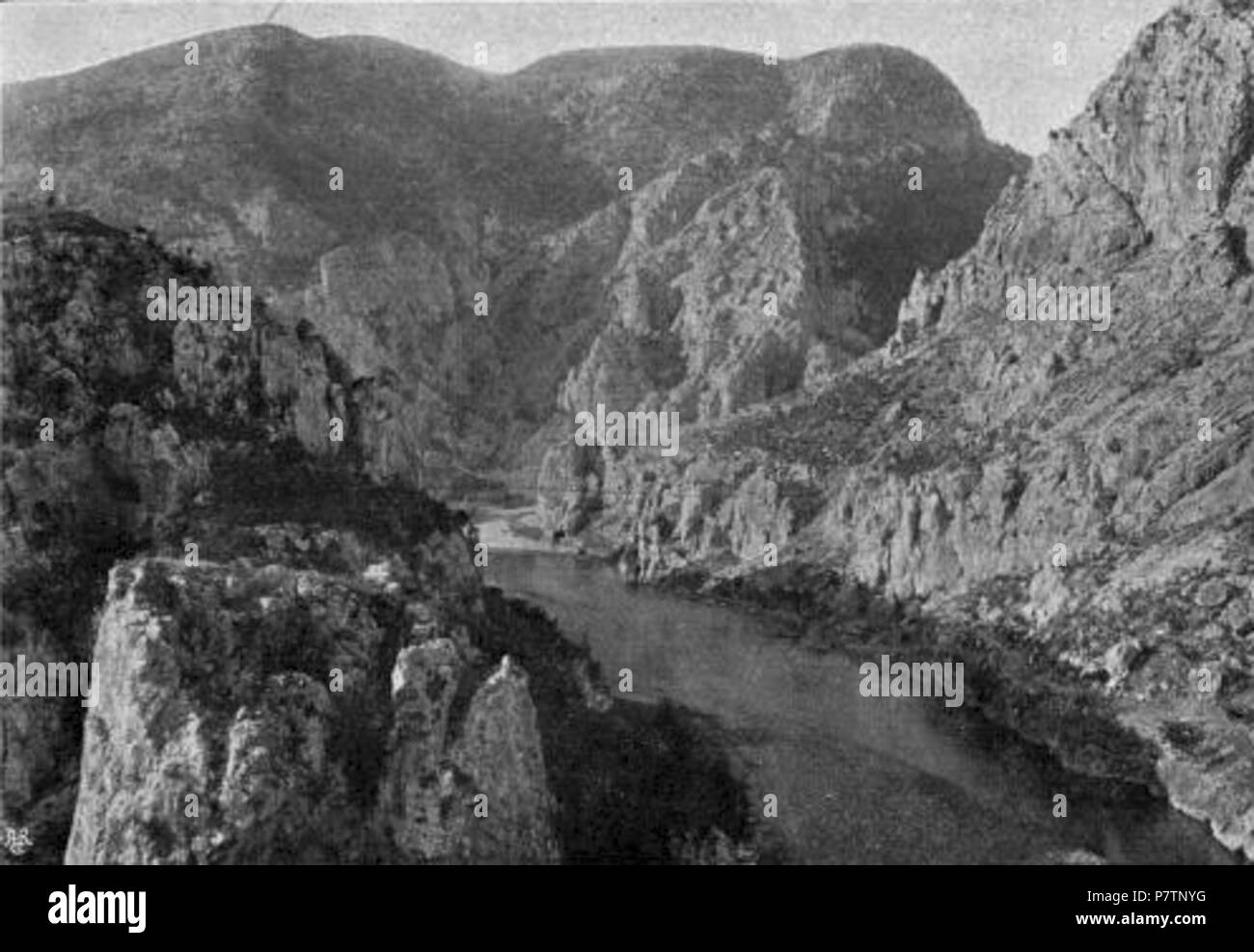 Original description: 'Defile of the Isker' . 1906 56 Bulgaria - defile ...